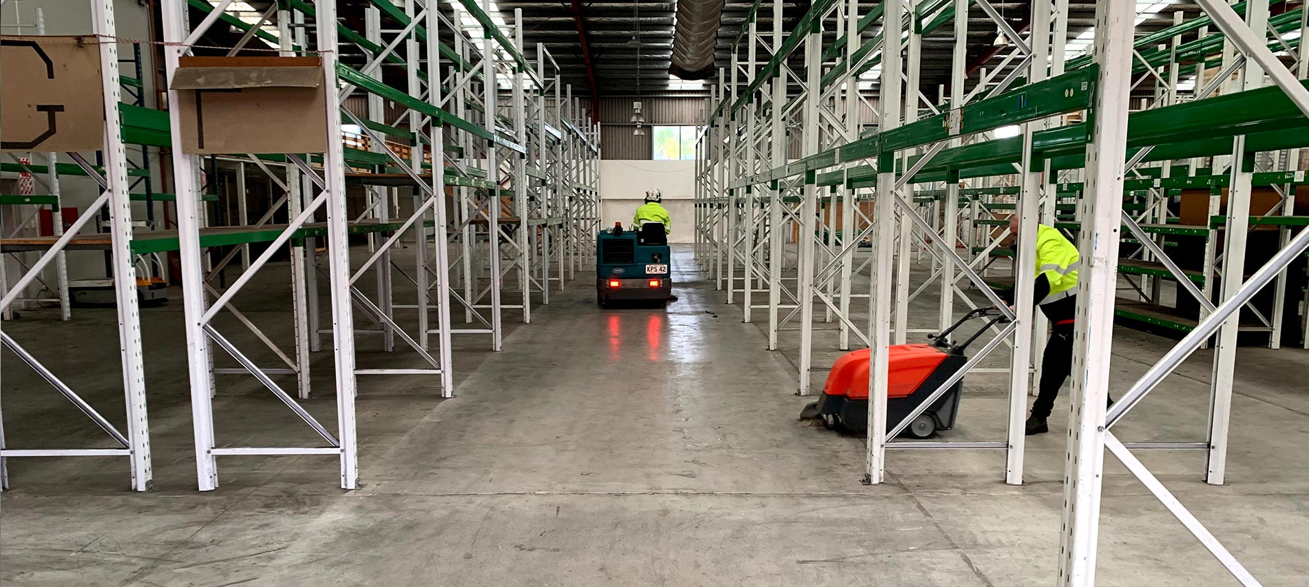 Factory Floor Cleaning